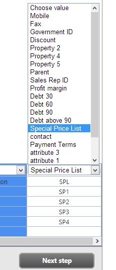 Special Price Lists – Pepperi Support