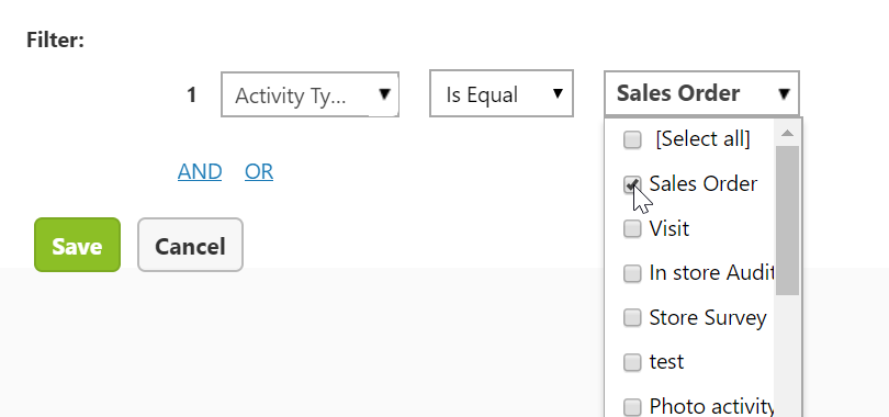 Activity Lists – Pepperi Support