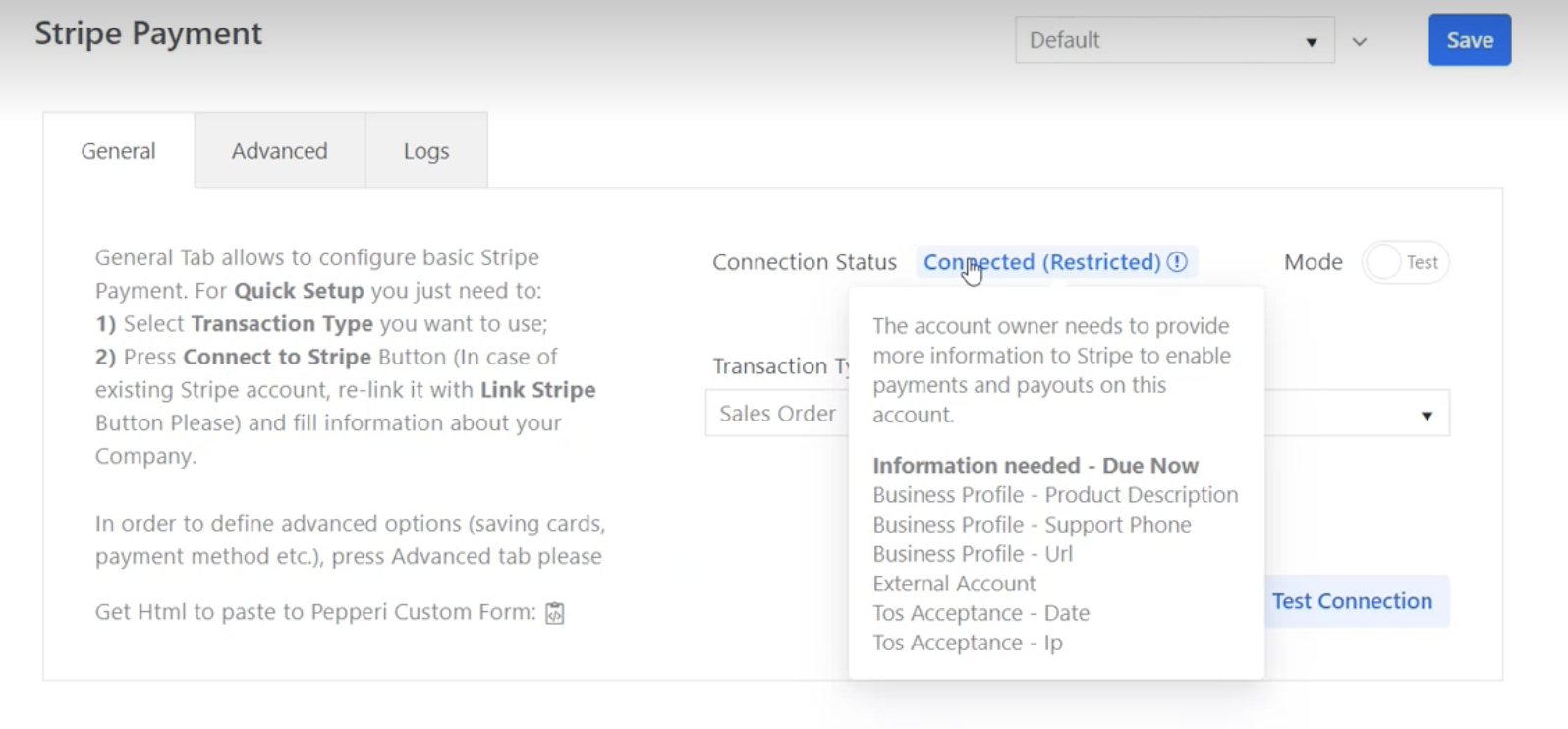 Stripe Online Payment Quick Setup – Pepperi Support